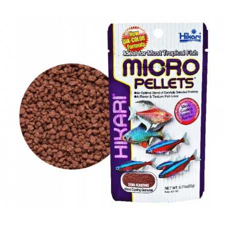 HIKARI Micro Pellets | Slowly Sinking Food for Small Tropical Fish